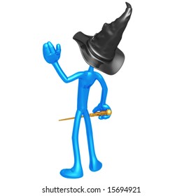 Stick Figure Who Wonders Thinks Stock Vector (Royalty Free) 2145400359 ...