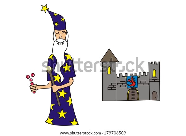 Wizard Castle Stock Illustration 179706509 | Shutterstock