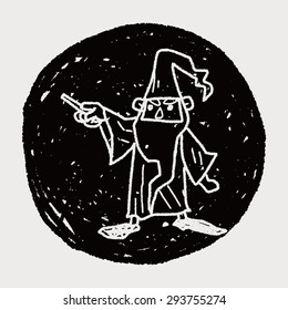 Wizard Doodle Stock Illustration 293755274 | Shutterstock