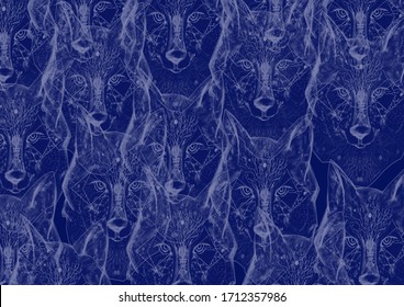 Wolf Background Wallpaper Colors Patterns Stock Illustration 1712357986 ...