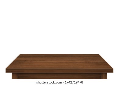 Wood Table Retro Background3d Render Stock Illustration 1742719478 ...
