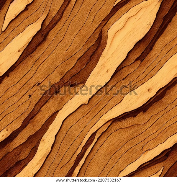 Wood Texture Seamless Pattern 3d Rendering Stock Illustration ...