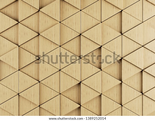 Wood Triangular Abstract Polygonal Background Wooden Stock Illustration ...