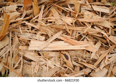Woodchips Closeup Woodchip Stack Stock Photo 87279151 | Shutterstock