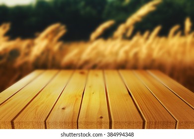 Wooden Table Backdrop Stock Illustration 384994348 | Shutterstock