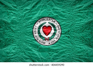 Worcester Flag Pattern Overlay On Floyd Stock Illustration 404459290 ...