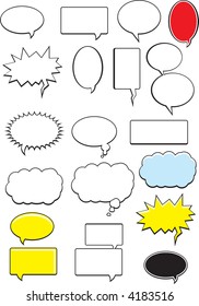 Vektor Stok Word Bubbles (Tanpa Royalti) 2867502 | Shutterstock