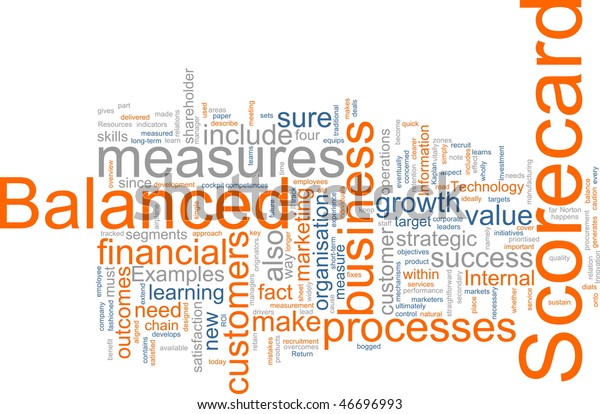 Word Cloud Concept Illustration Balanced Scorecard Stock Illustration ... Word Cloud Concept Illustration Balanced Scorecard Stock Illustration ...