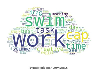 Word Cloud Work Concept On White Stock Illustration 2069725805 ...