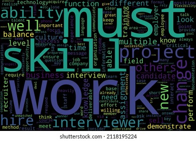 Word Cloud Work Concept On Black Stock Illustration 2118195224 ...