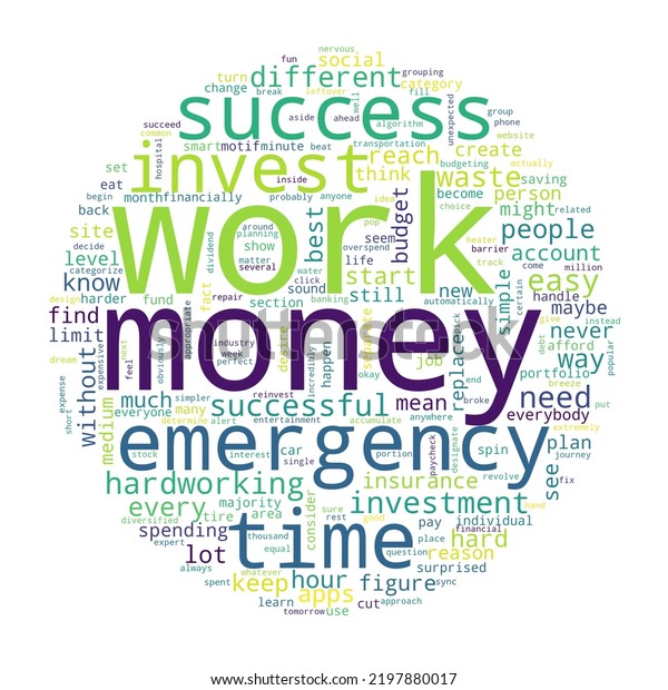 Word Cloud Work Concept On White Stock Illustration 2197880017 ...