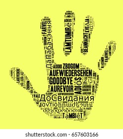 354 Goodbye word cloud Images, Stock Photos & Vectors | Shutterstock