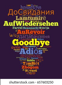 354 Goodbye word cloud Images, Stock Photos & Vectors | Shutterstock