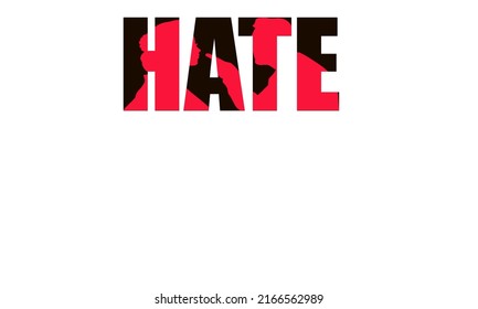 1,408 Hate Font Images, Stock Photos & Vectors | Shutterstock