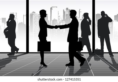 Work Office Stock Illustration 127415351 | Shutterstock