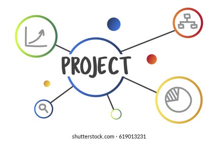 Work Project Activity Operation Concept Stock Illustration 619013231 ...
