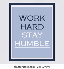 Work Quote Poster Effects Poster Frame Stock Illustration 228129898