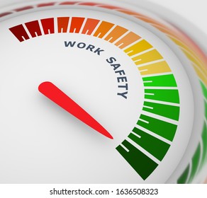 Work Safety Level Scale Arrow Measuring 스톡 일러스트 1636508323 | Shutterstock