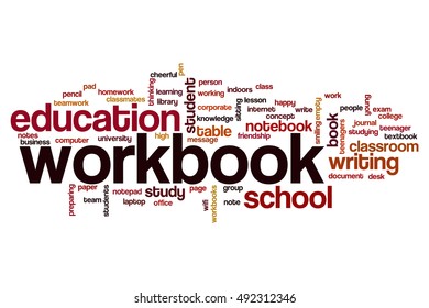 Workbook Word Cloud Concept Stock Illustration 492312346 | Shutterstock