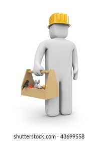 1,080 3d man toolbox Images, Stock Photos & Vectors | Shutterstock