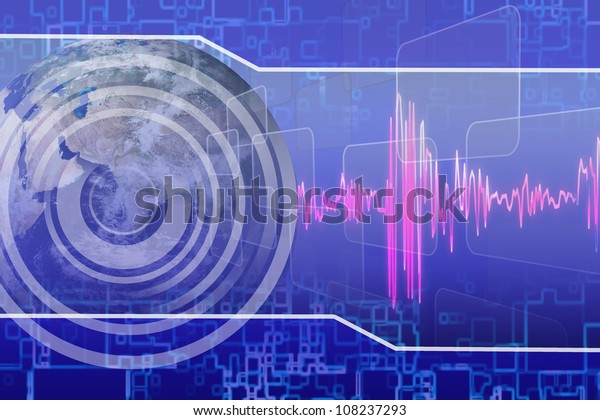 World Business Background Elements This Image Stock Illustration ...