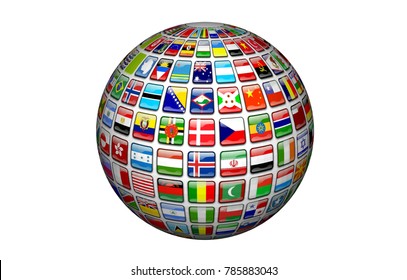 World Community 3d Rendering Stock Illustration 785883043 | Shutterstock