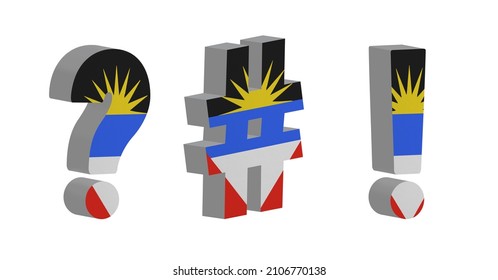 World Countries 3d Question Mark Exclamation Stock Illustration ...