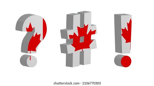 World Countries 3d Question Mark Exclamation Stock Illustration ...