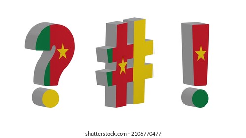 World Countries 3d Question Mark Exclamation Stock Illustration ...