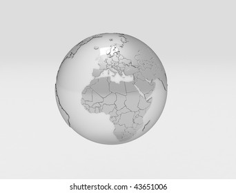 World Globe Border Marking Stock Illustration 43651006 | Shutterstock