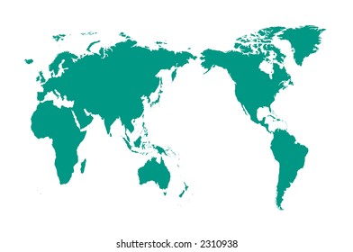World Map Compass Vector Vector Illustration: เวกเตอร์สต็อก (ปลอดค่า ...