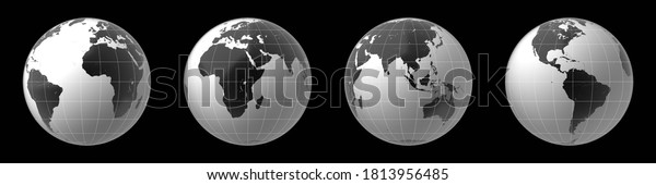 World Map 3d Illustration Stock Illustration 1813956485 | Shutterstock
