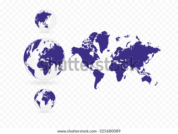 World Map Stock Illustration 325680089 | Shutterstock