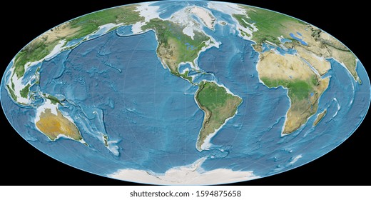 Complete Earth View Space High Resolution Stock Illustration 719344714