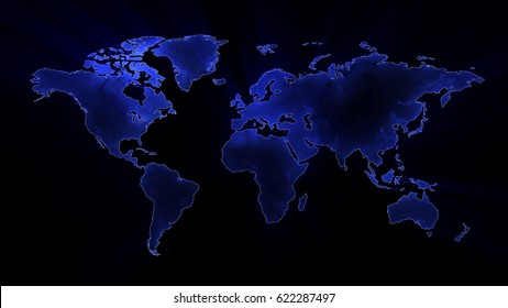 World Map Background Stock Illustration 622287497 | Shutterstock