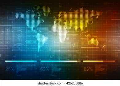World Map Business Background Stock Illustration 426285886 | Shutterstock
