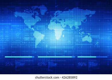 World Map Business Background Stock Illustration 426285886 | Shutterstock