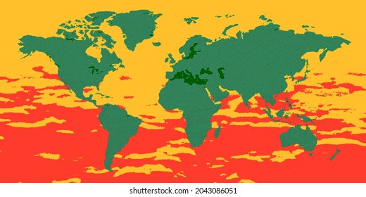 World Map Nice Design Stock Illustration 2043086051 | Shutterstock