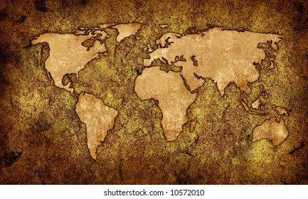 World Map Textures Backgrounds Stock Illustration 10572010