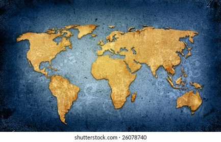 World Map Stock Illustration 4601743 | Shutterstock
