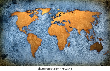 World Map Textures Backgrounds Stock Illustration 7503943 | Shutterstock