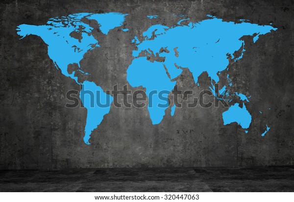World Maps Wall Texture Background Stock Illustration 320447063 ...