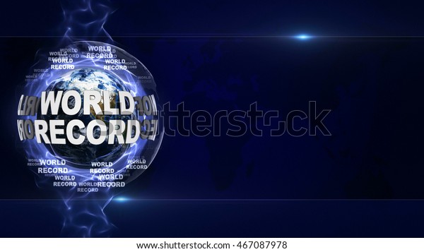 World Record Text Earth Elements This: ภาพประกอบสต็อก 467087978 ...