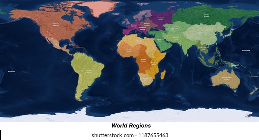 World Map Raster Countries Stock Illustration 1668286858 | Shutterstock