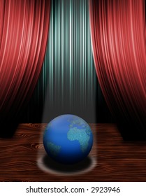World Stage Stock Illustration 2923946 | Shutterstock