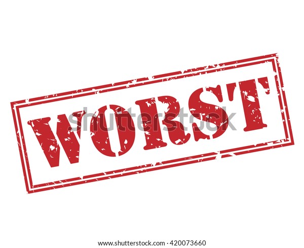 Worst Stamp Stock Illustration 420073660 | Shutterstock
