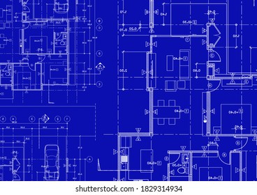 Electrical Blueprint House Stock Photo 11084626 | Shutterstock