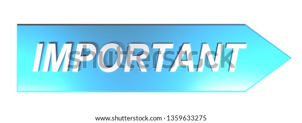 Write Important Written White Letters On Stock Illustration 1359633275
