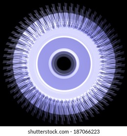 Xray Concept Jet Engine Isolated Render Stock Illustration 187066223 ...