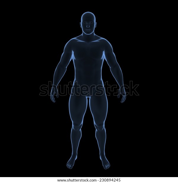 Xray Man Stock Illustration 230894245 | Shutterstock